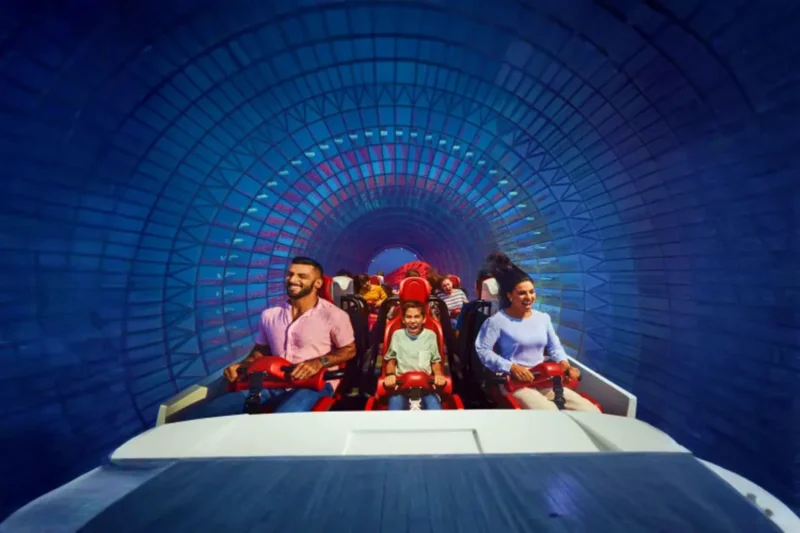 Ferrari Theme Park Abu Dhabi - Tour DXB